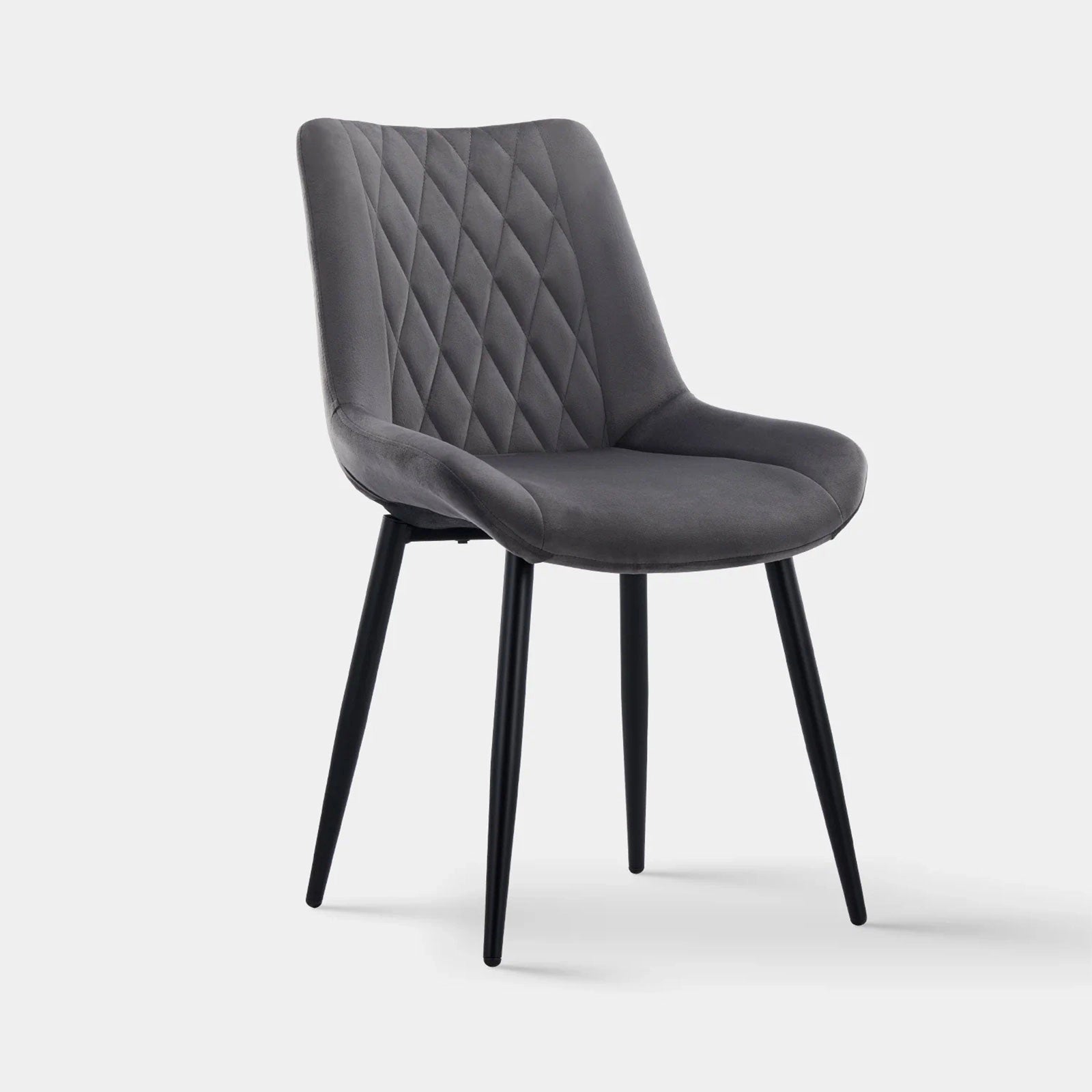 Carl Dining Chairs Upholstered With Metal Legs and Backrest – CLIPOP ...