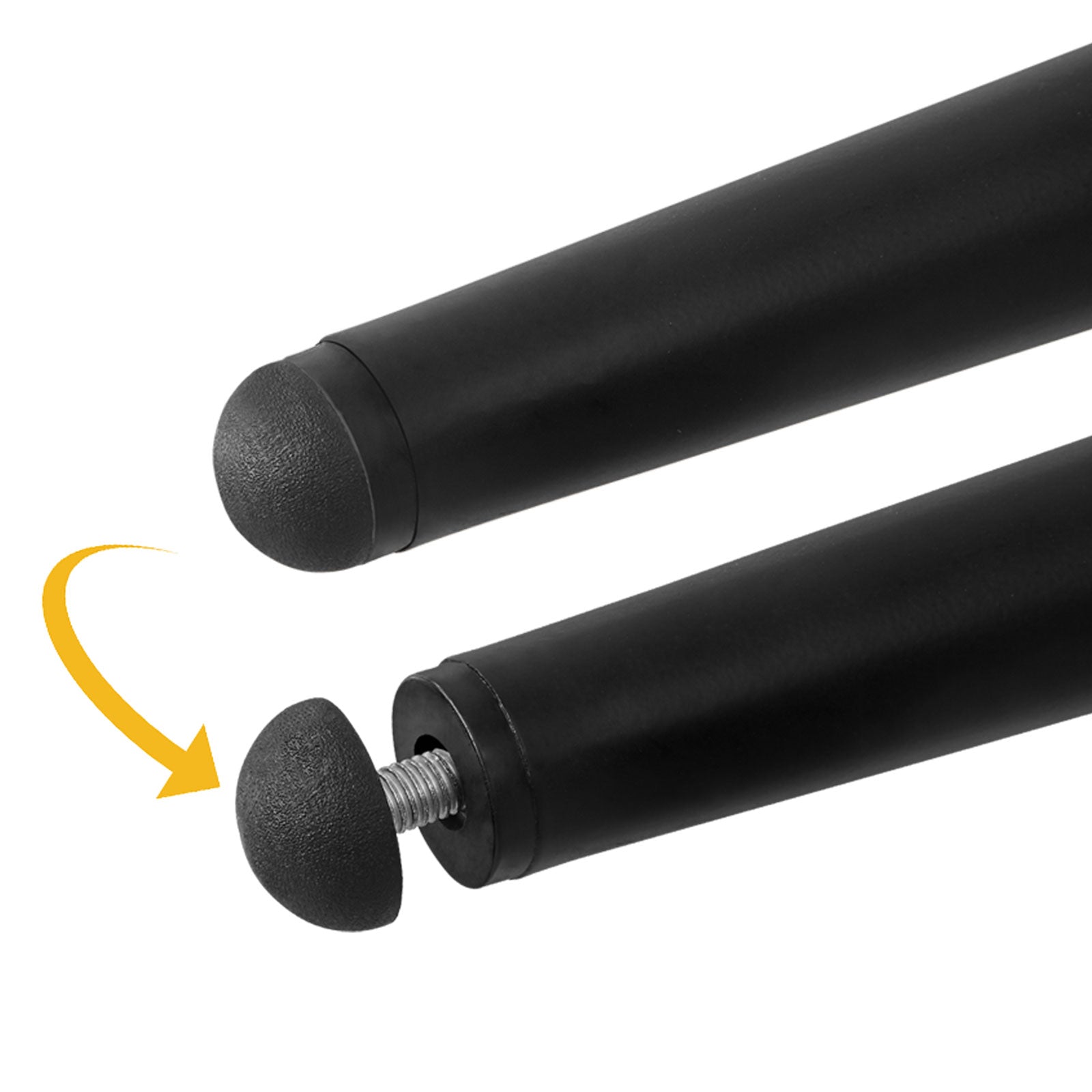 Carl Faux Leather Dining Chairs, Armless Kitchen Chairs for Dining ...