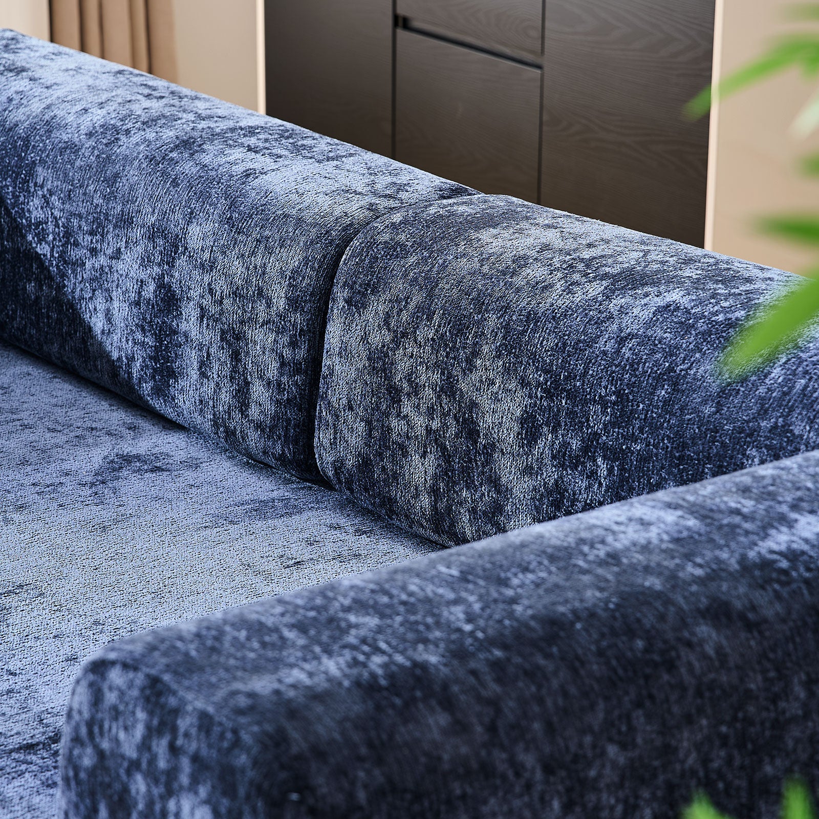 Hugo 3-Seater Floor Sofa Bed – Chenille Modular Sofa in a Box ...