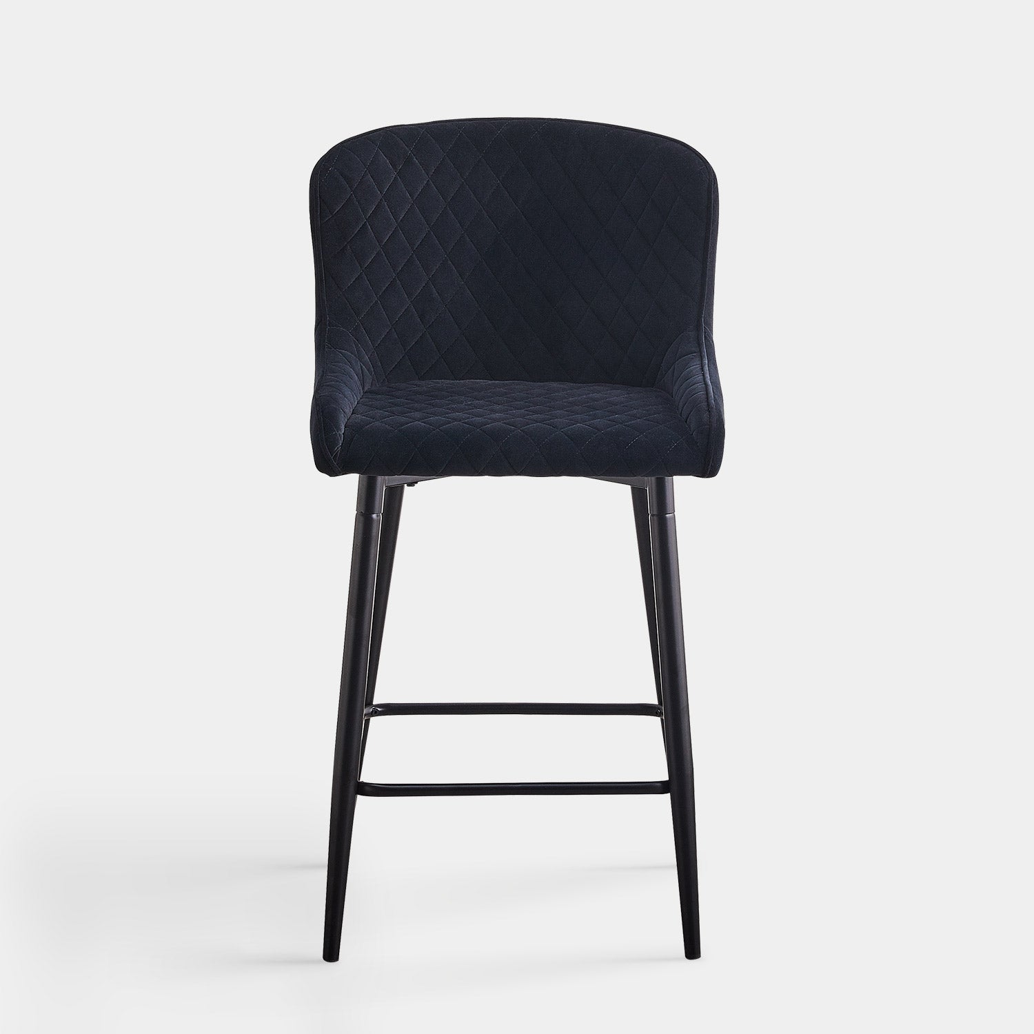 Kitchen stools|CLIPOP Breakfast Counter Stool with Back Set of 2 Velvet ...